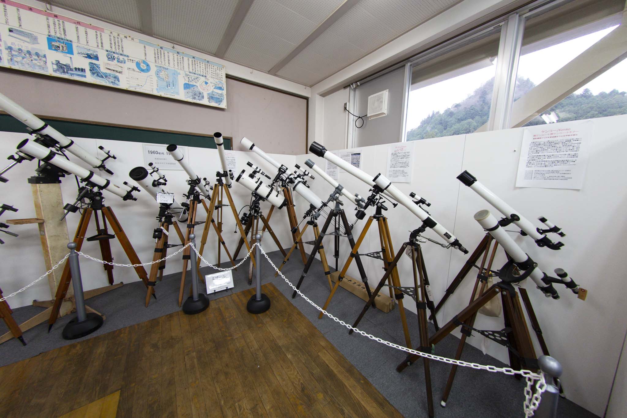 Astronomical Telescope Museum, the history of astronomical telescopes and Japan’s optical ...